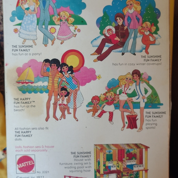 Mattel | Toys | Sunshine Family Doll Set | Poshmark